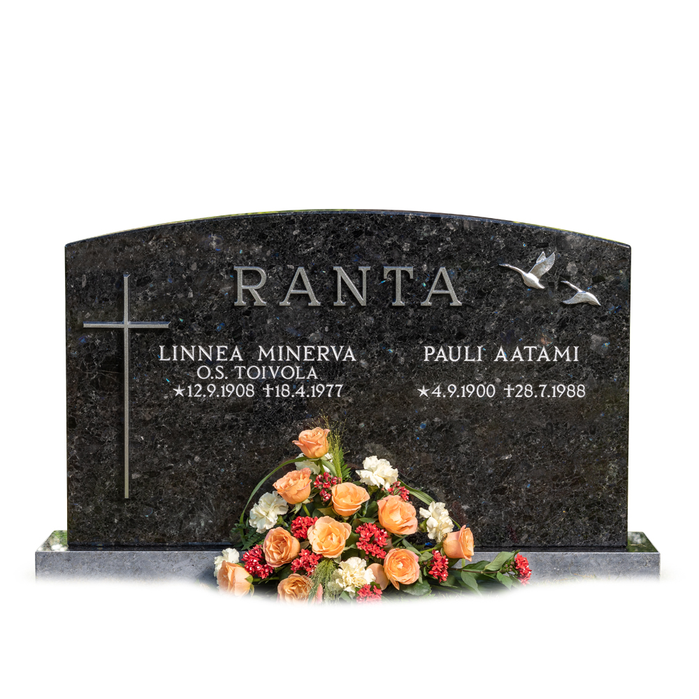 Perinteiset hautakivet 118. Rauha - Kivilähde